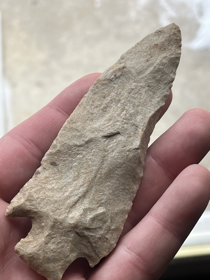 QUARTZ ETLEY ARROWHEAD MISSOURI ANCIENT AUTHENTIC NATIVE AMERICAN ...