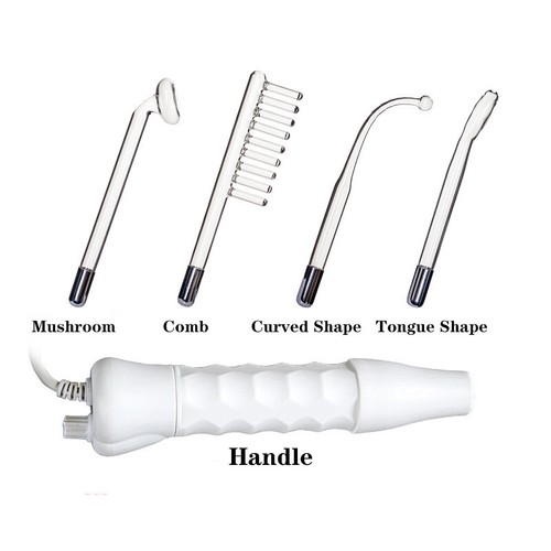 Portable High Frequency Skin Care Therapy Wand Machine Acne Treatment ...