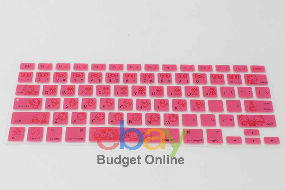 Hello Kitty Keyboard Case Cover Protector for Apple MacBook Pro Air 13. ...