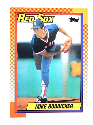 Mike Boddicker #652 Topps 1990 Baseball Card (Boston Red Sox)* | eBay