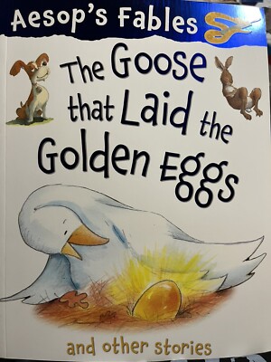 Aesop's Fables The Goose That Laid The Golden Eggs (Paperback) - New ...
