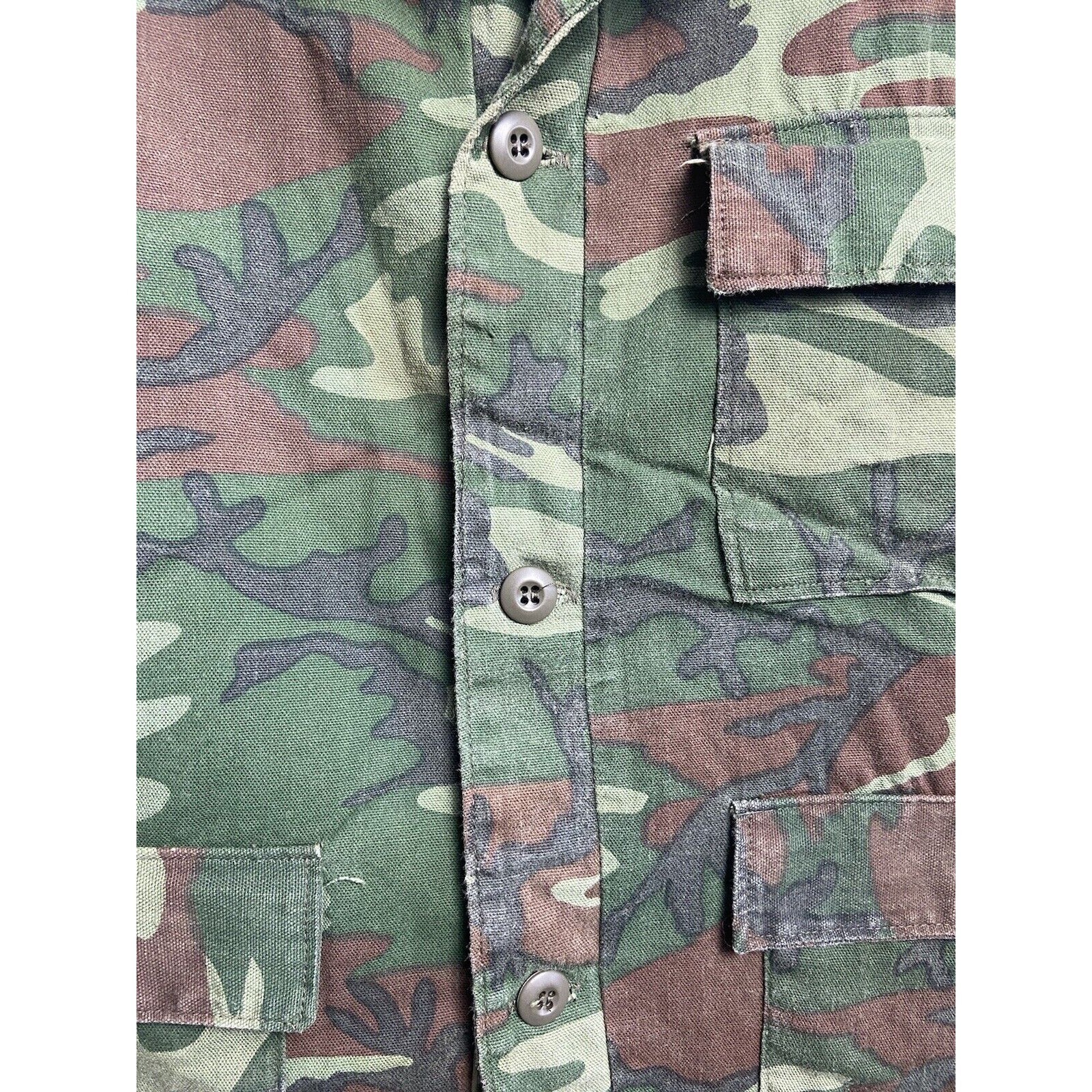 Kmart Satisfaction Always Army Green Camouflage Butto… - Gem