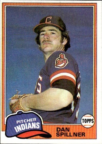 1981 Topps #276 Dan Spillner Cleveland Indians Baseball | eBay