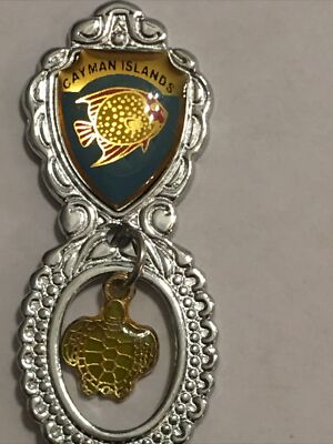 Vintage Souvenir Spoon Collectible Cayman Islands | eBay