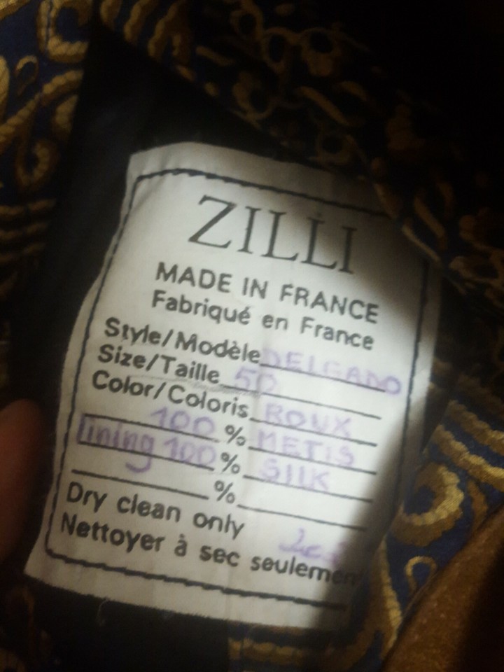 £6000 Zilli 40R/IT50 Suede Safari Jacket | eBay