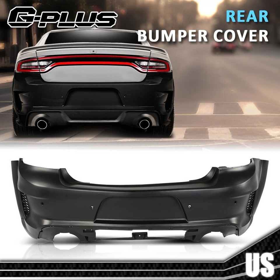 Fit For 2020-2023 Dodge Charger Rear Bumper Cover Fascia CH1100A56 ...