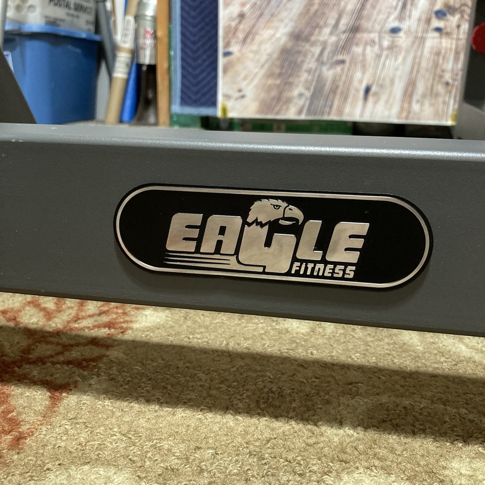 EAGLE FITNESS OLYMPIC Weight Bench Press Incline Decline Flat Eagle EF ...