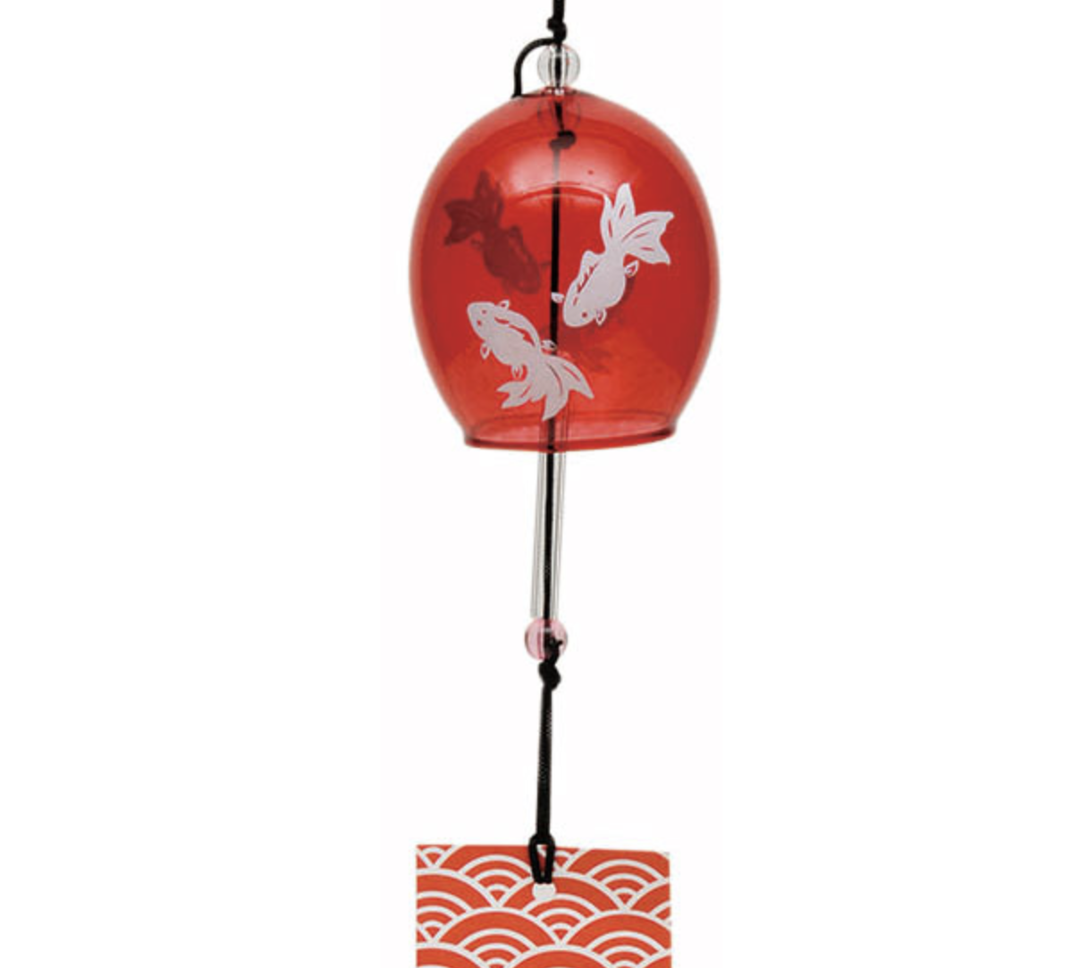 Japanese Wind chime FURIN Traditional Bell refreshing sound 金魚 KINGYO ...