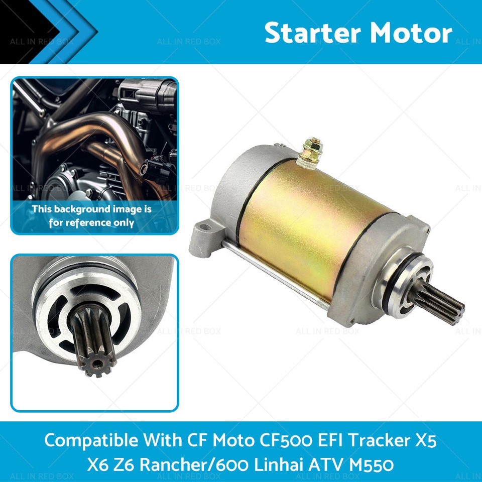 Starter Motor Suitable For CF Moto CF500 EFI X5 X6 Z6 Rancher600 Linhai ...