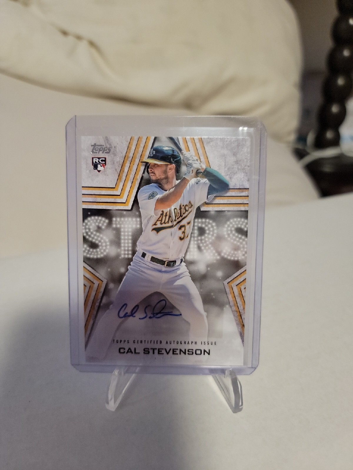 2023 Topps Series 2 Cal Stevenson RC Auto Baseball Stars Autograph ...