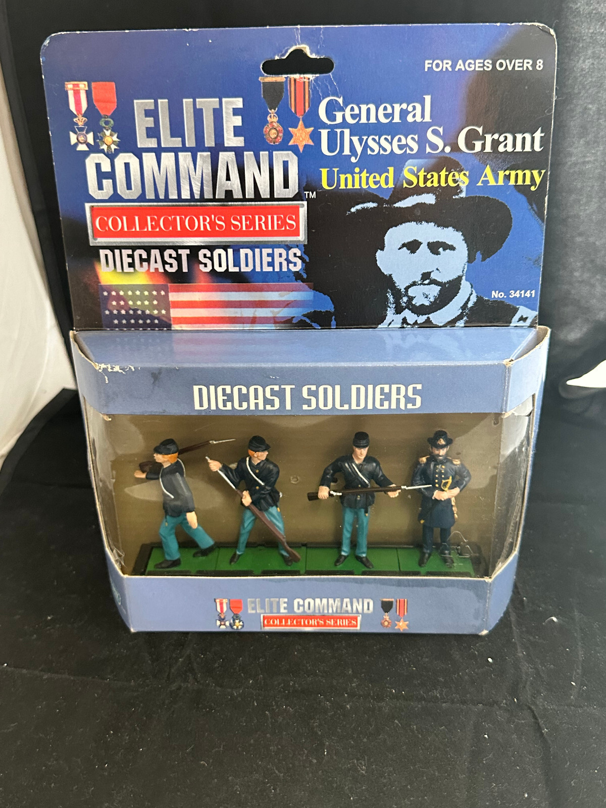 ELITE COMMAND DIECAST SOLDIERS SET GENERAL ULYSSES S GRANT UNITED ...