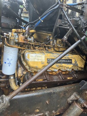 Caterpillar V8 3208 Turbo Diesel Complete Engine less than 20,000 miles ...