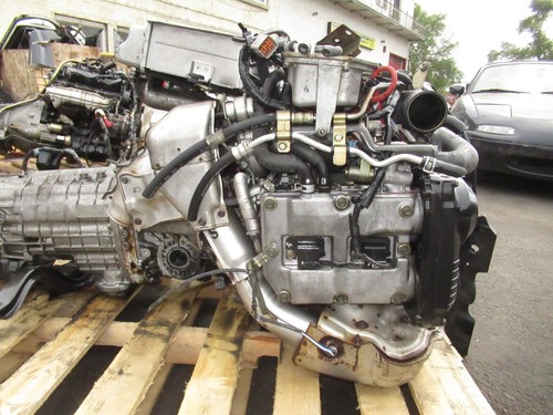 JDM SUBARU WRX STI EJ207 V8 ENGINE ONLY VF37 TWIN SCROLL STI ENGINE V8 ...