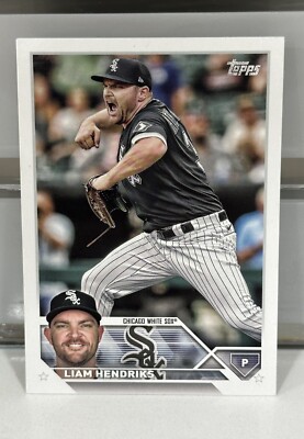 2023 Series 1 Base Advanced Stat #175 Liam Hendriks /300 - Chicago ...