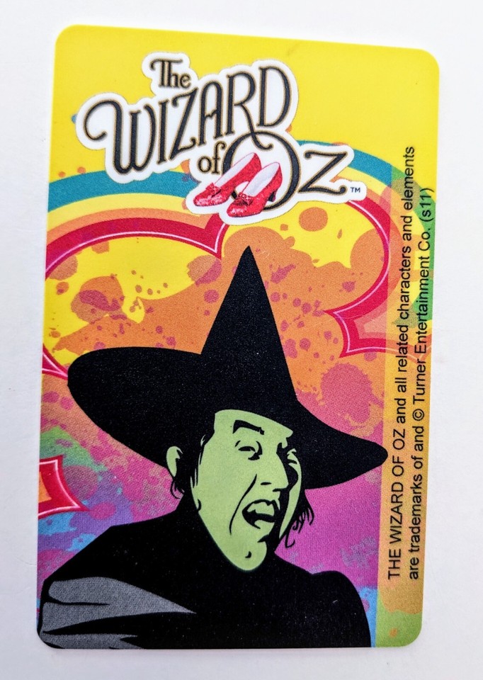 Elaut The Wizard of Oz Coin Pusher Game Cards No Barcode U Pick Full ...