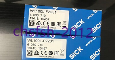 1 PCS NEW IN BOX SICK Photoelectric switch WL100L-F2231 6030710 | eBay