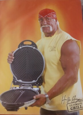 Rare Hulk Hogan Ultimate Grill Promotional Photo - 8.5"X11 - WWE | eBay