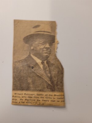 Wilbert Uncle Robbie Robinson Dodgers 1925 Baseball Picture Panel | eBay