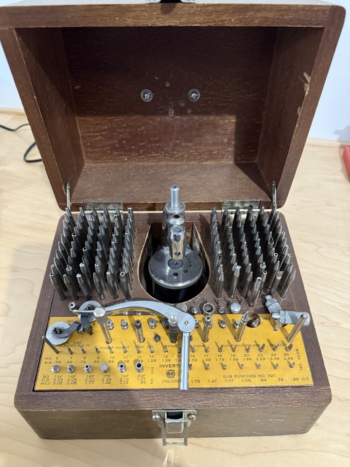 K&D Inverto Staking Set #18 Deluxe Watchmakers Kit | eBay