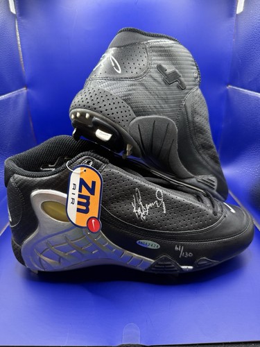 Ken Griffey Jr Autographed Air Griffey Metal Cleats Limited Edition