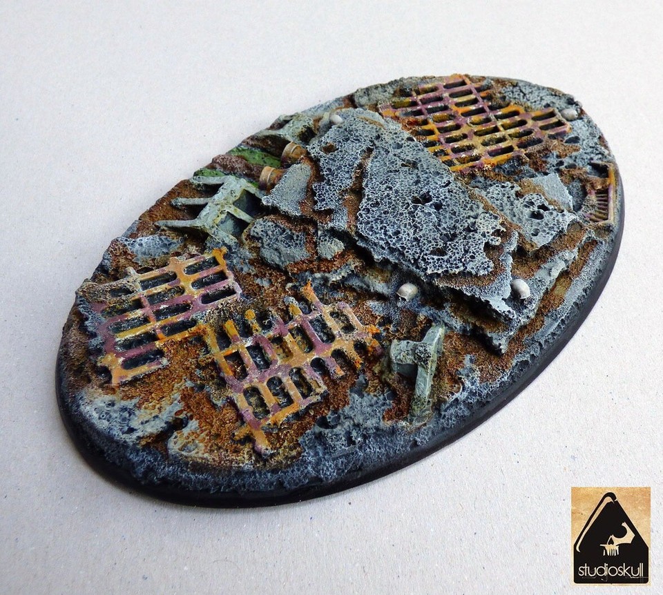170X105mm XXL OVAL IMPERIAL KNIGHT TITAN RESIN BASE QUARRY-SKULLS | eBay