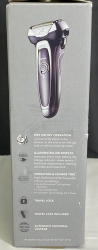 Panasonic LV65S Arc5 Men's 5-Blade Cordless Electric Razor with Shave ...