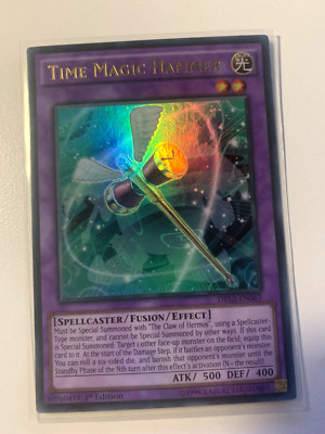 Yugioh VLP/NM Time Magic Hammer DRL3-EN063 Ultra Rare | eBay Australia
