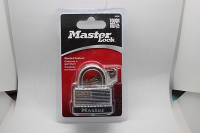 BRAND NEW Master Lock 105D Wide Warded Padlock, 1-3/4-inch, Steel | eBay