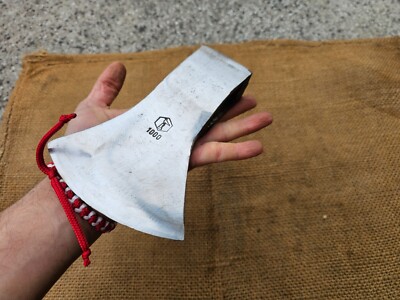 VINTAGE GERMAN AXE HEAD HELKO WERK ANTIQUE LOGGING SPLITTING FELLING ...