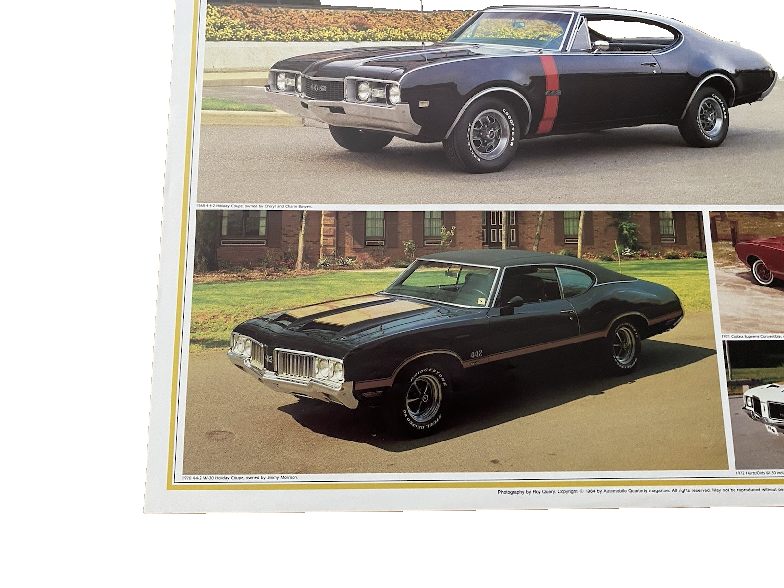 1984 By Automotive Quarterly Olds Cutlass and 4-4-2:Rockets For The ...