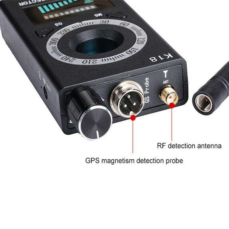 K18 Anti-Spy RF Detector Camera GSM Audio Bug GPS Finder Scanner ...