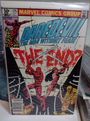 Daredevil #175 (1981, Marvel Comics) Warehouse Inventory in VG ...
