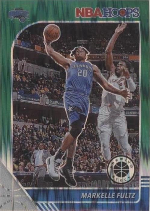 2019-20 Panini NBA Hoops Premium Stock - Markelle Fultz #140 Green ...