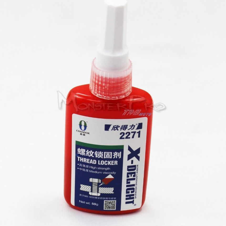 HIGH STRENGTH THREAD LOCKER LOCTITE ANAEROBIC RED GLUE SREW LOCKING ...