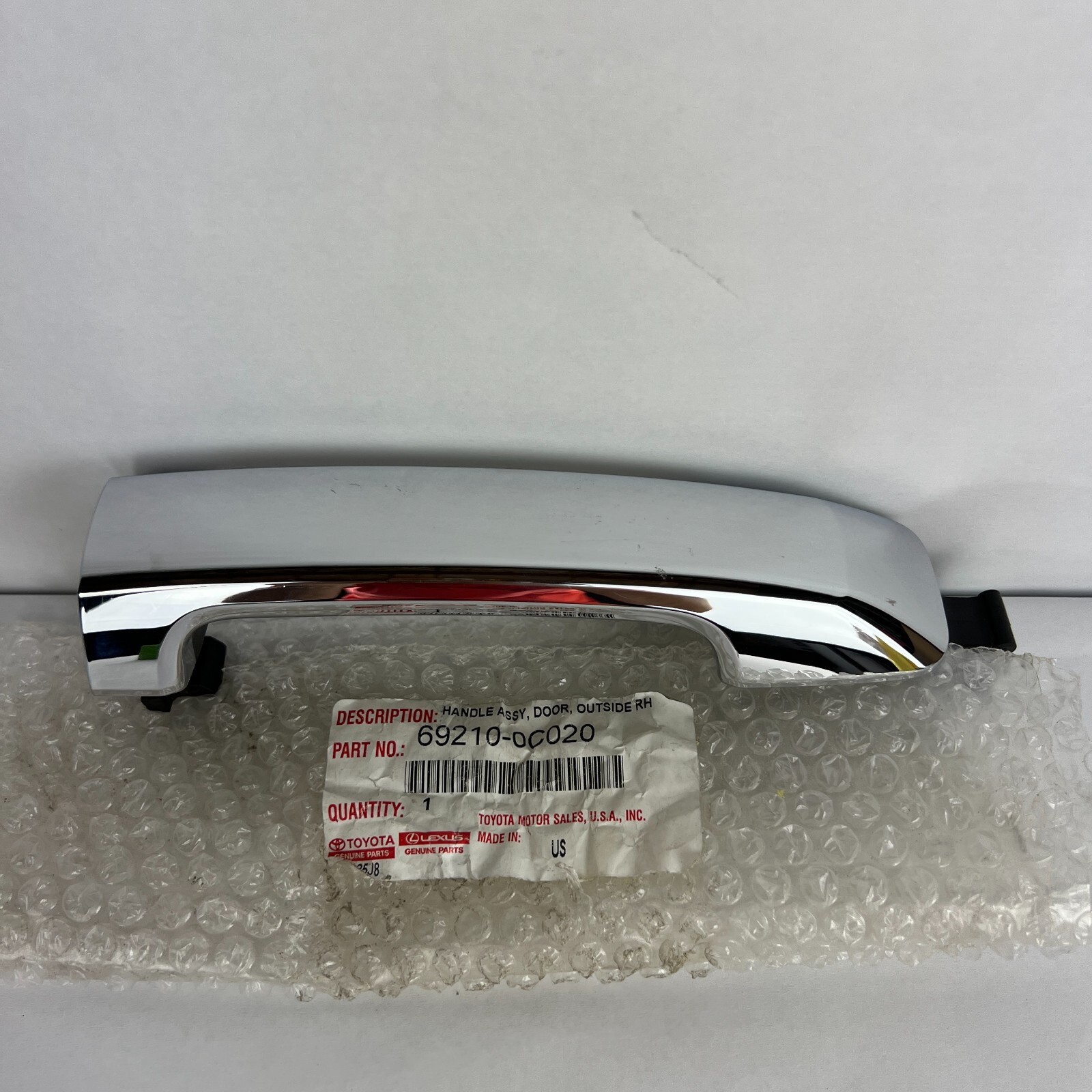 OEM 2007 - 2019 Toyota Sequoia Tundra Front Left Chrome Door Handle ...