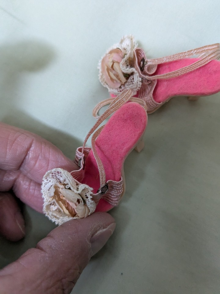 50s Madame Alexander Cissy Doll Vtg Mules w ROSE Corsage +EXTRAS FREE ...