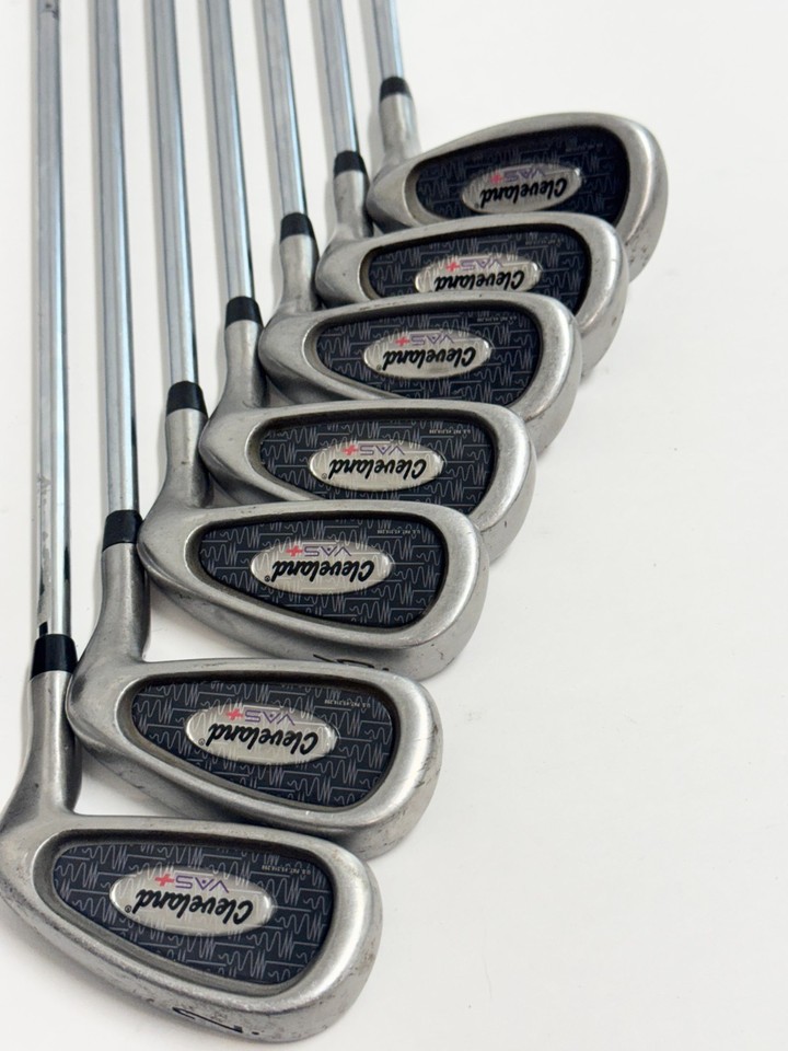 ⚓Cleveland VAS+ Iron Set (2,5,6,7,9,P,S) M-FLX + Cleveland VAS Driver S ...