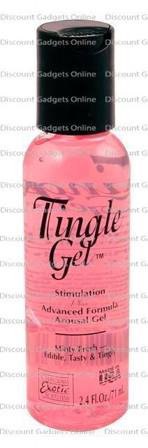 Tingle Gel Arousal PLUS for Women Stimulating Tingle Lube Mint Flavored ...
