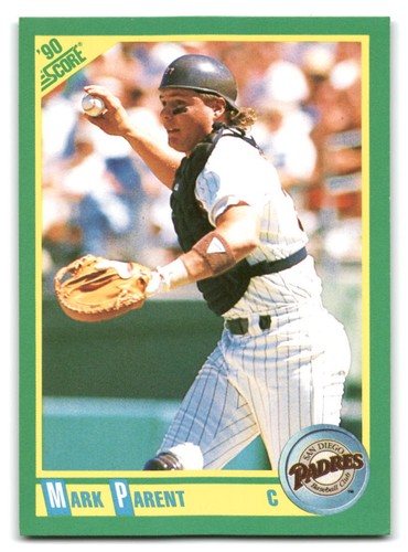 Mark Parent 1990 Score Baseball #119 San Diego Padres | eBay