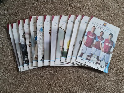 West Ham United Football programmes 2012/13 Home Matches. MAKE YOUR ...