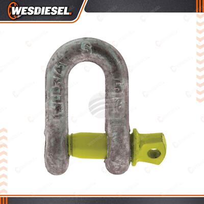 ARK Dee Shackle - 8mm 5/16 inch 750Kg Rated Galvanised Finish Bulk Pack ...