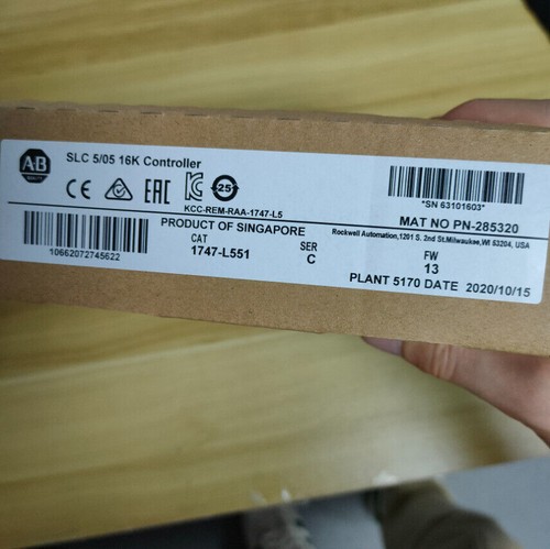 1747-L551 SER C SLC 5/05 CPU Processor Unit Module 1747L551 New Factory ...
