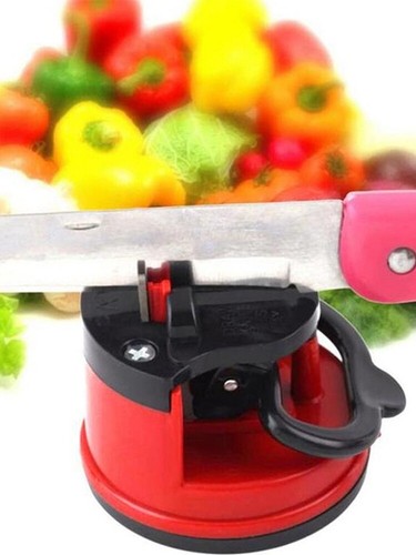 Home Kitchen Iron Sharpener With Suction Cup Sharpening Tool Stone Suction,New | eBay Australia