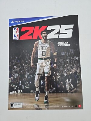 PlayStation 2K25 Promo Display Card GameStop | eBay