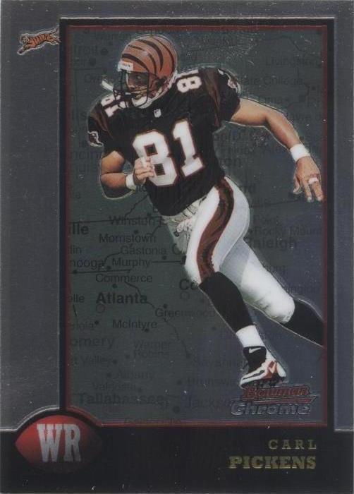 1998 Bowman Chrome - Carl Pickens #144 Interstate for sale online | eBay