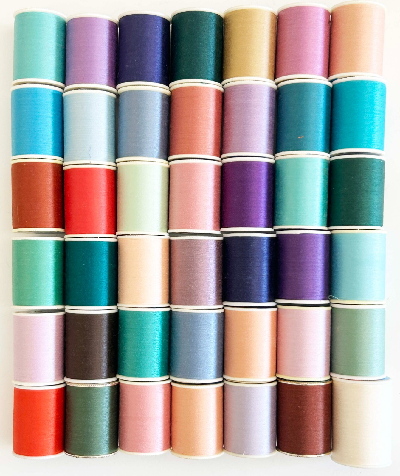 42 Coats Dual Duty All Purpose Thread Mercerized Cotton Covered ...