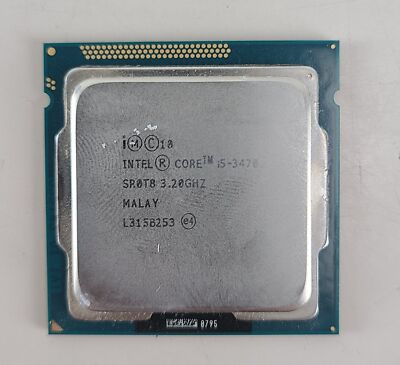 Intel Core i5-3470 CPU Processor - SR0T8 - 3.20GHz | eBay