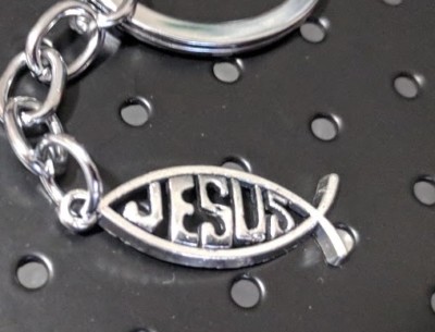Christian JESUS Metal Keychain the WAY Bible WORD Of GOD HQ Key Chain ...