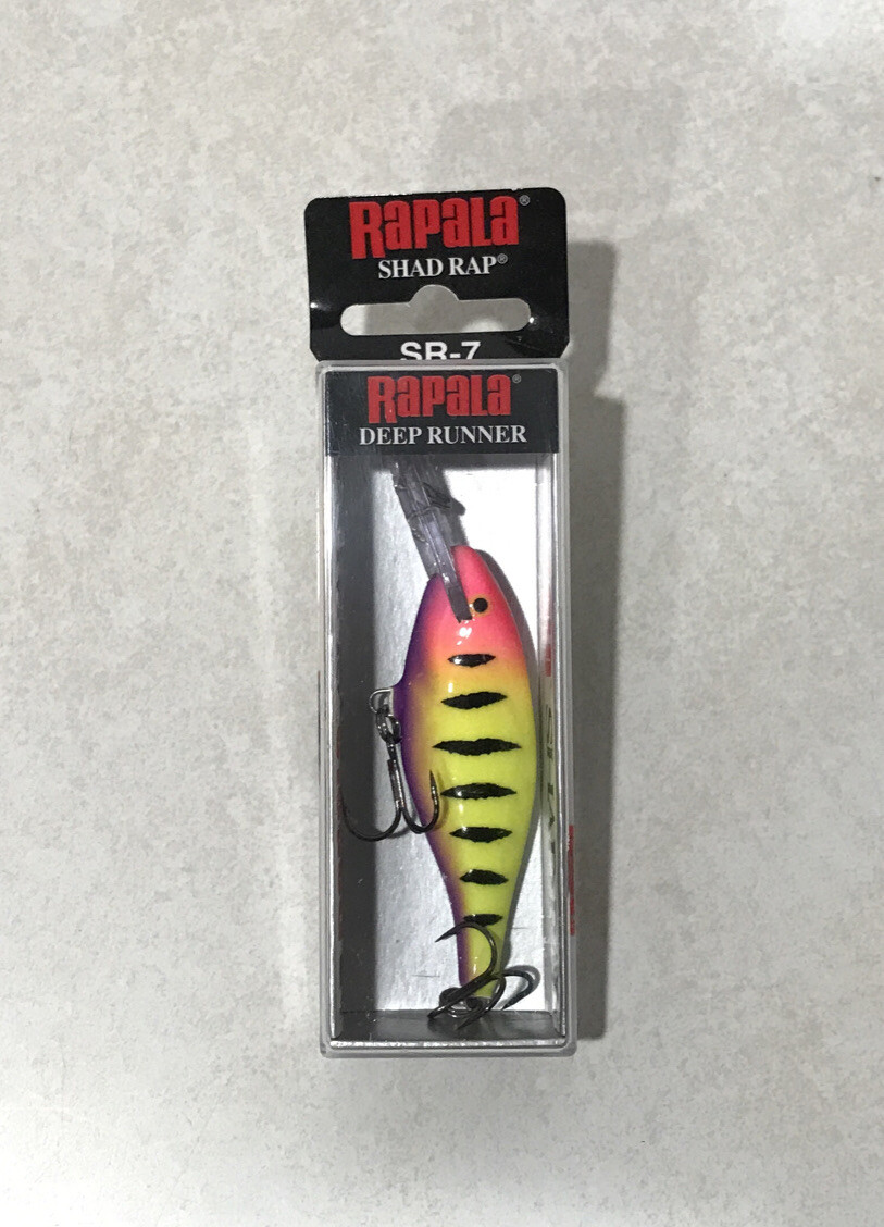 RAPALA SHAD RAP SR-7 HEADSPIN 2-3/4" Dives 5-11 Ft SR07 CUSTOM COLOR 5 ...