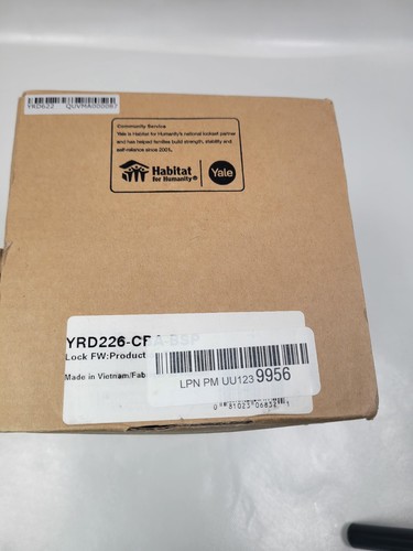 Yale Assure Lock Touchscreen WiFi Deadbolt Black YRD226-CBA-BSP | eBay